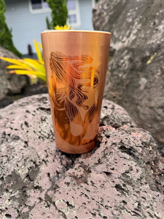 Starbucks | Kitchen | Starbucks Pike Place Market Siren Rose Gold ...
